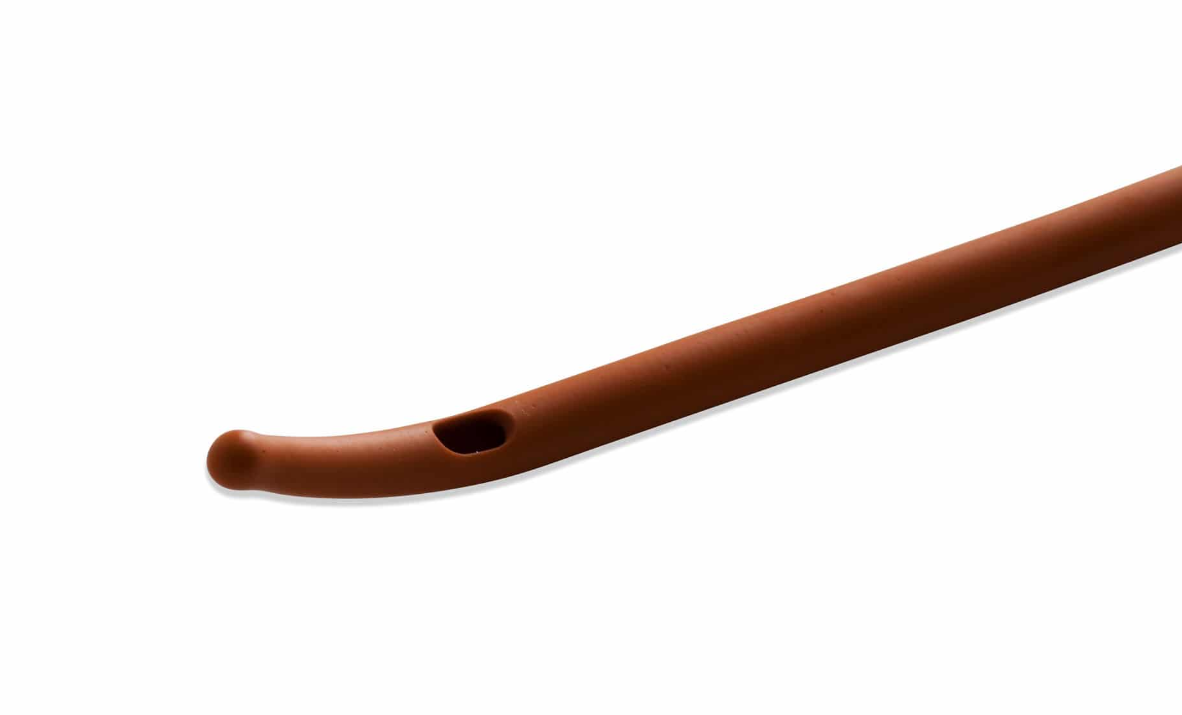 Bardia Red Rubber Coudé Catheter | uscathetersupplies.com